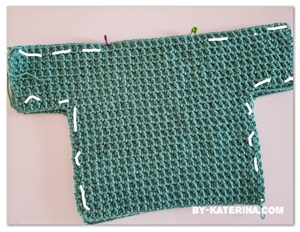 Mini Fancy Sweater: Free crochet pattern – ByKaterina
