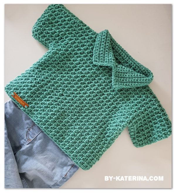 Mini Fancy Sweater: Free crochet pattern – ByKaterina