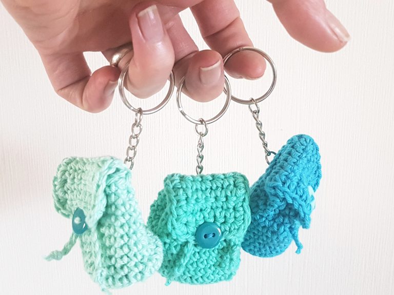Backpacks Key-chains. Easy Crochet Pattern – ByKaterina