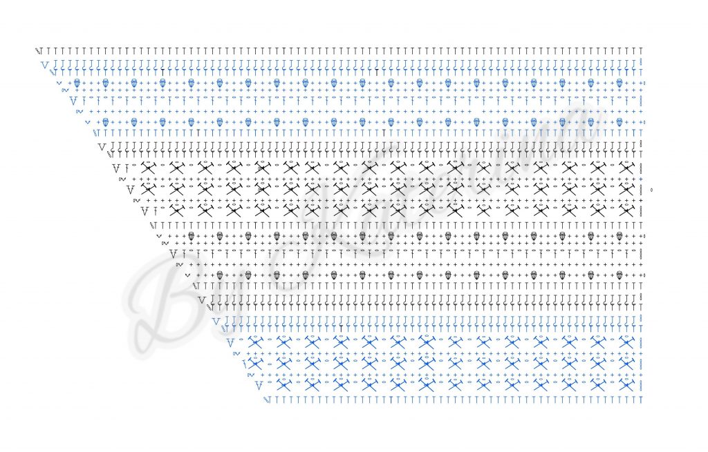 Mood Stitches Scarf. Crochet Pattern – ByKaterina