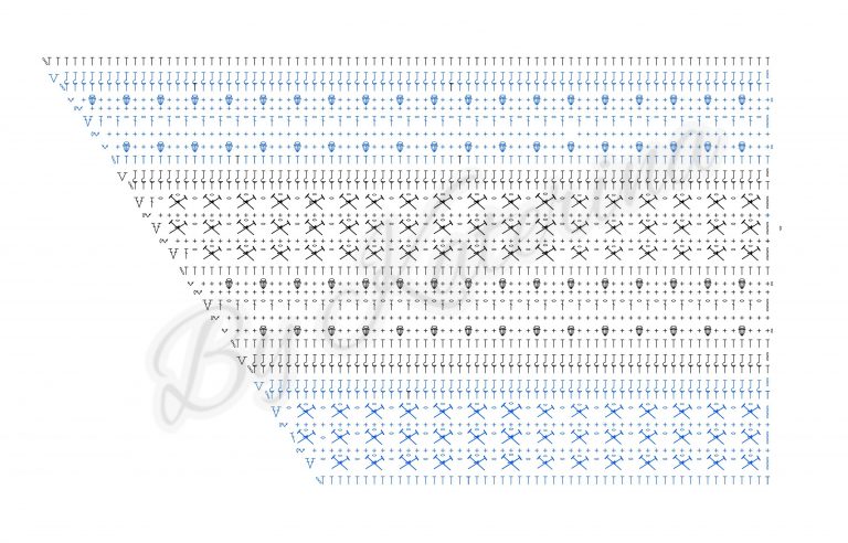 Mood Stitches Scarf. Crochet Pattern – ByKaterina