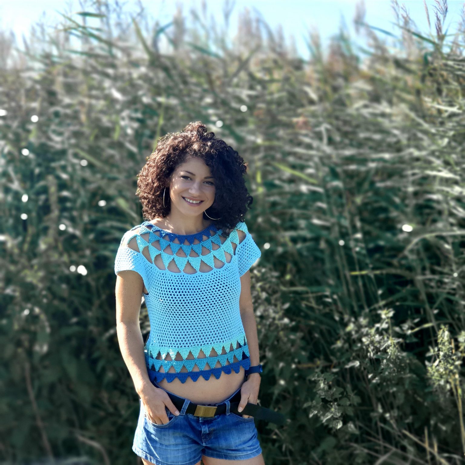 Cleopatra Top. Crochet Pattern – ByKaterina