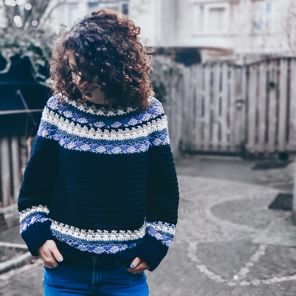 Snowflakes Sweater. Crochet Pattern – ByKaterina