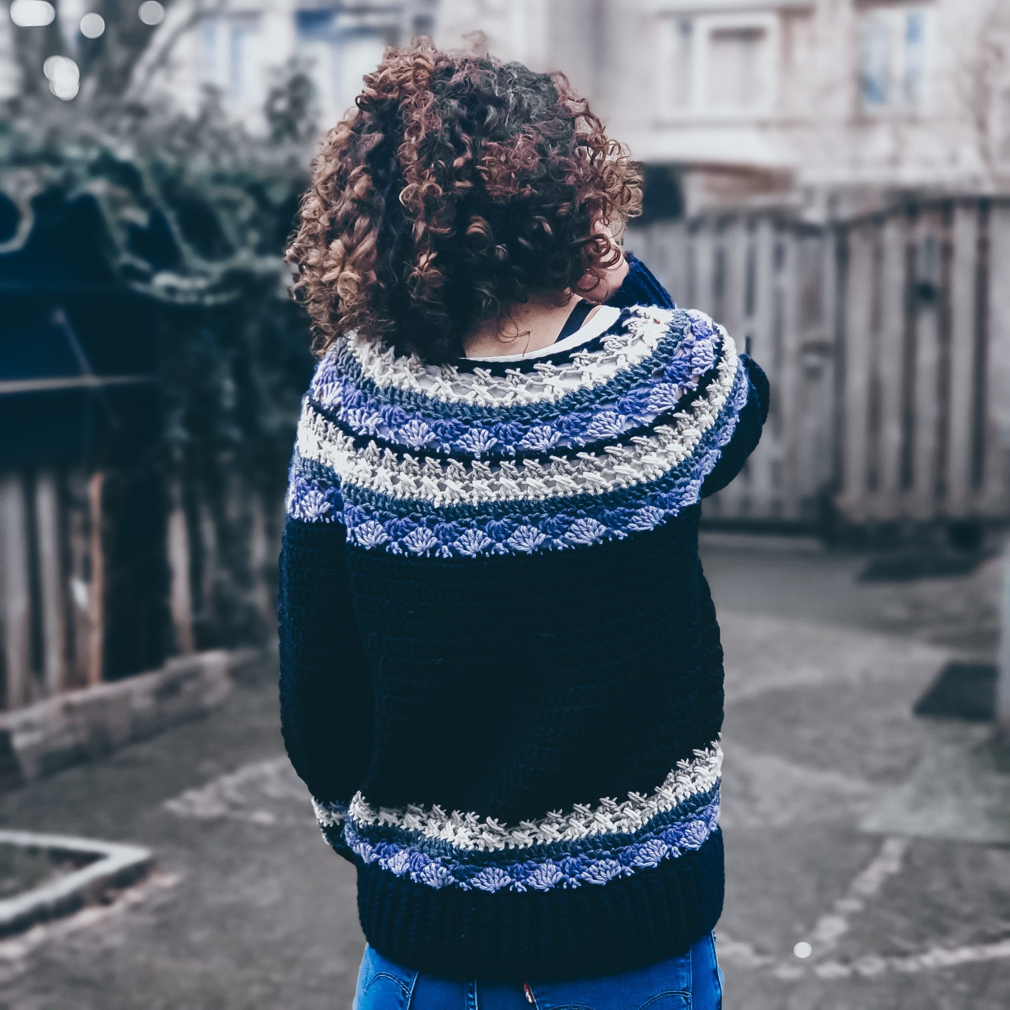 Snowflakes Sweater. Crochet Pattern – ByKaterina