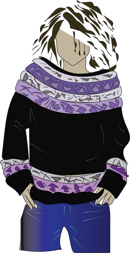 Snowflakes Sweater. Crochet Pattern – ByKaterina