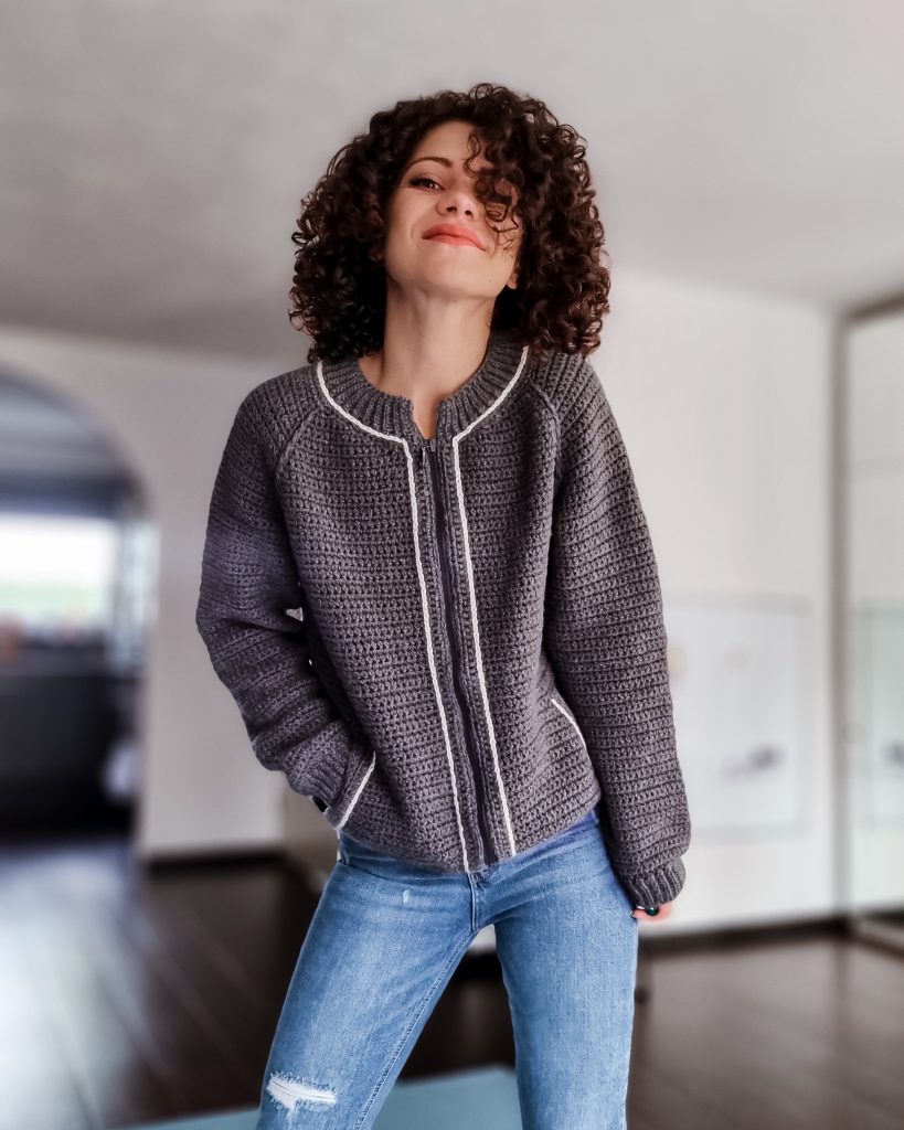 Varsity Jacket. Crochet Pattern – ByKaterina