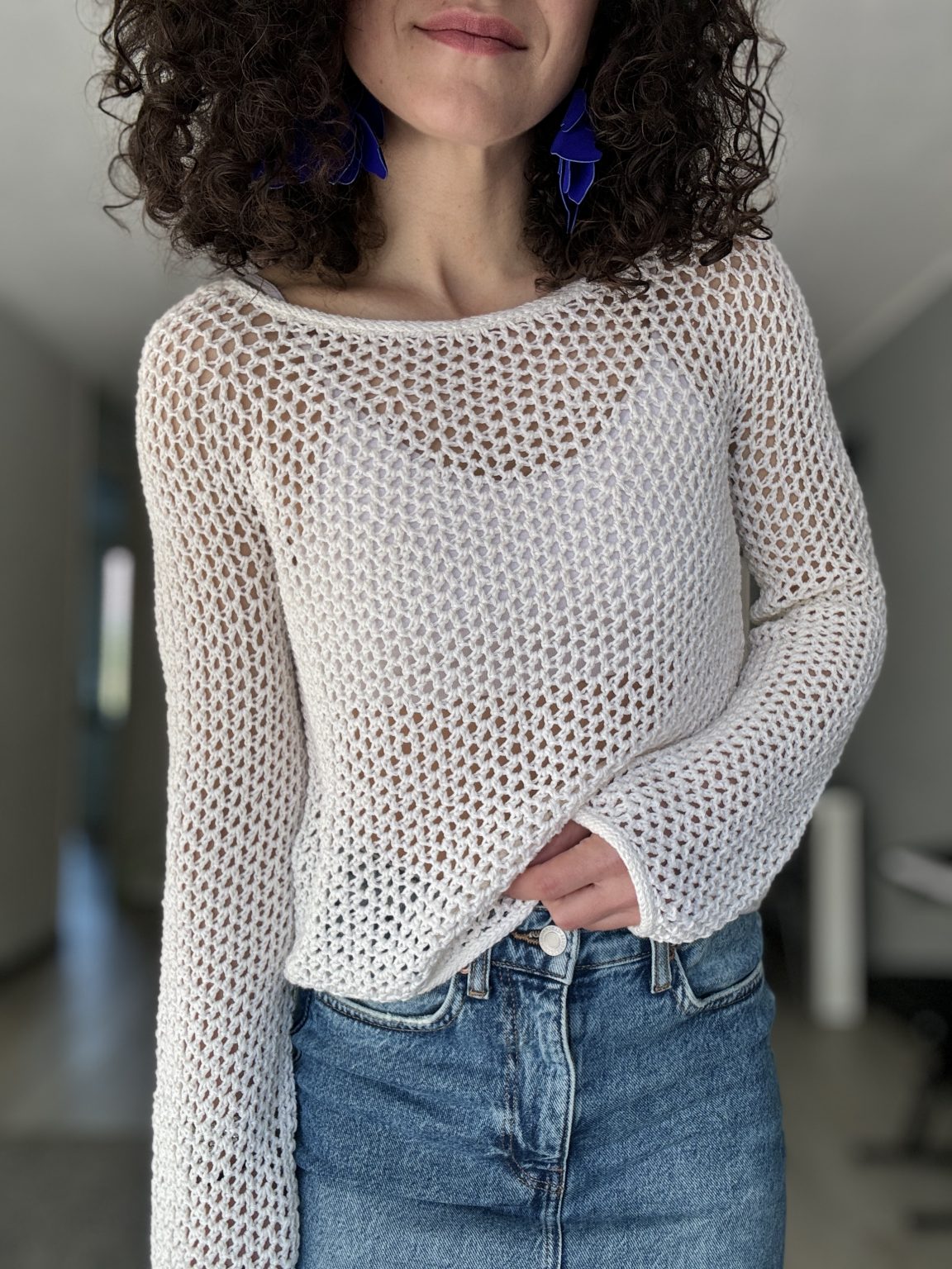 Free Good Vibes Blouse Crochet Pattern | Perfect modern and stylish ...