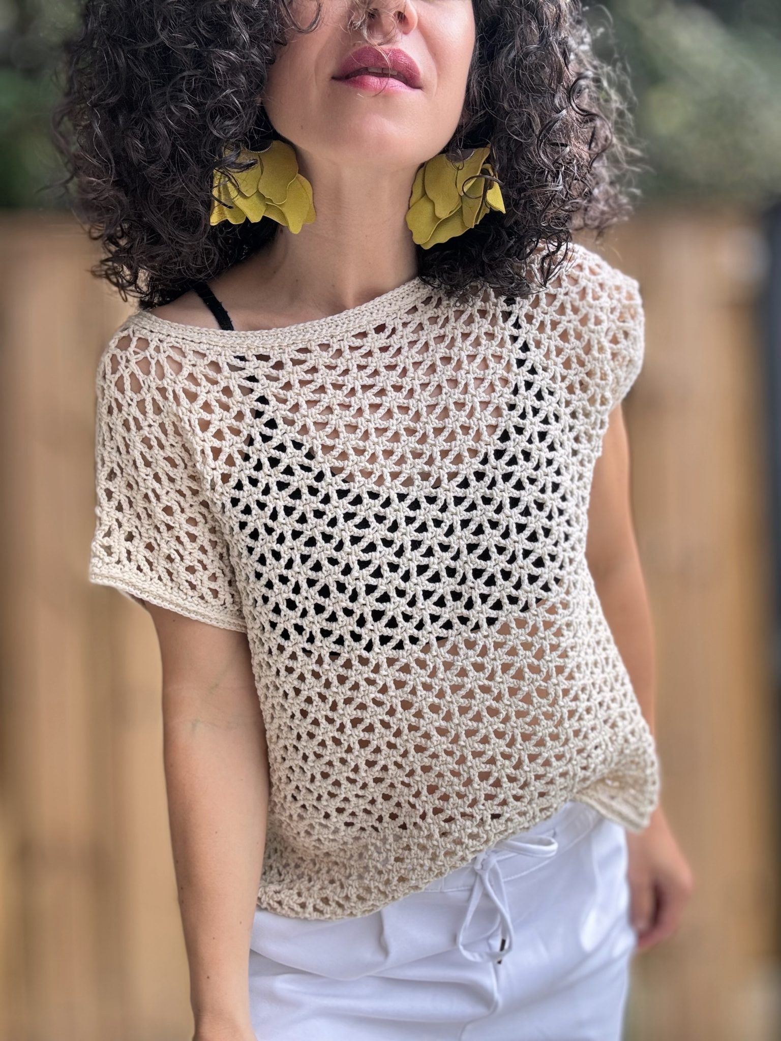 Lace Meadow Tee: Free Crochet Pattern for the Perfect Summer T-shirt ...