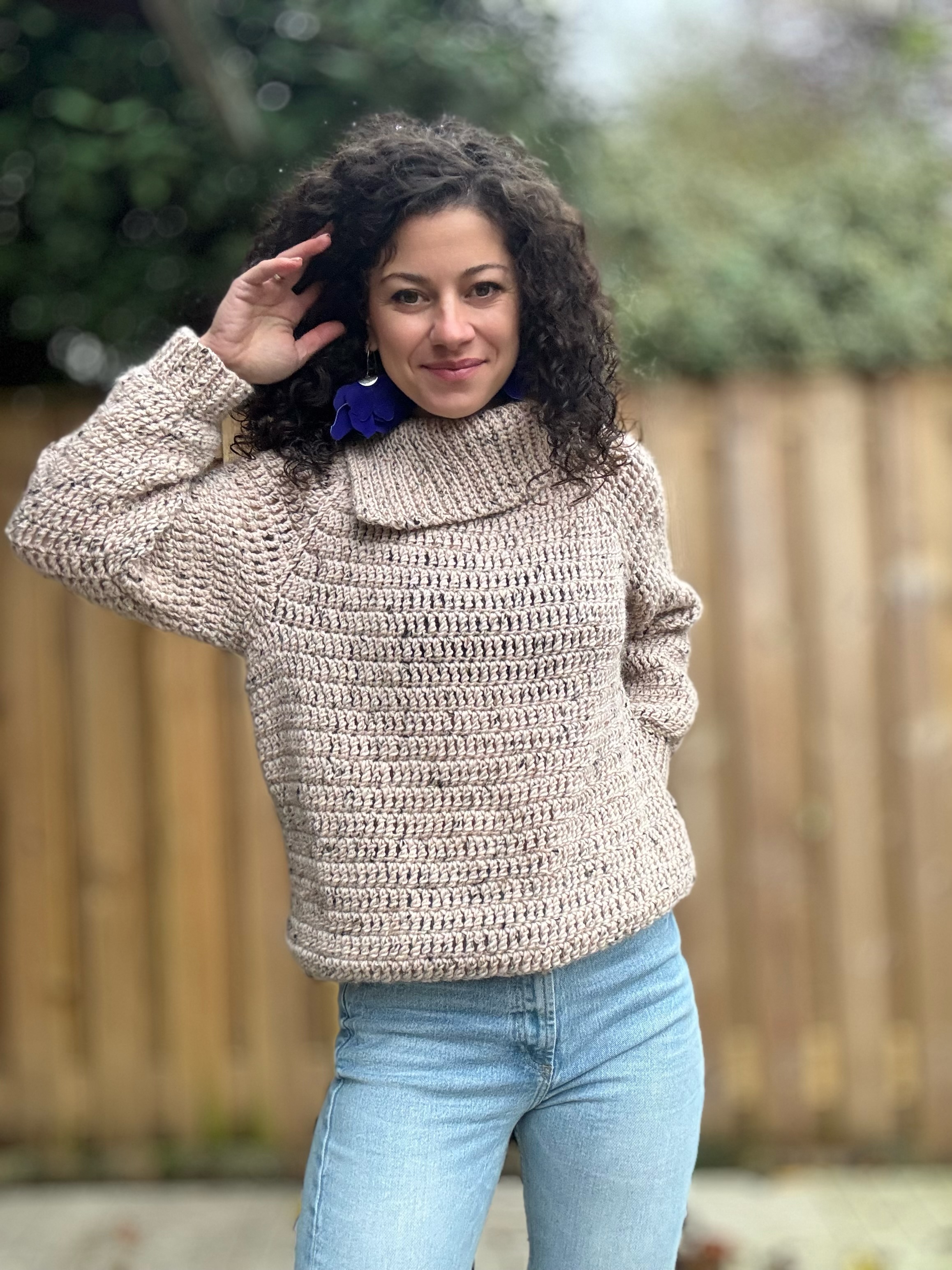 Cochet Pattern//Cozy Delight Sweater – ByKaterina