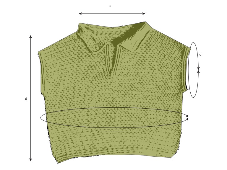 Crochet Polo T-Shirt Pattern (XS–5XL) – Modern, Lightweight, and Easy ...