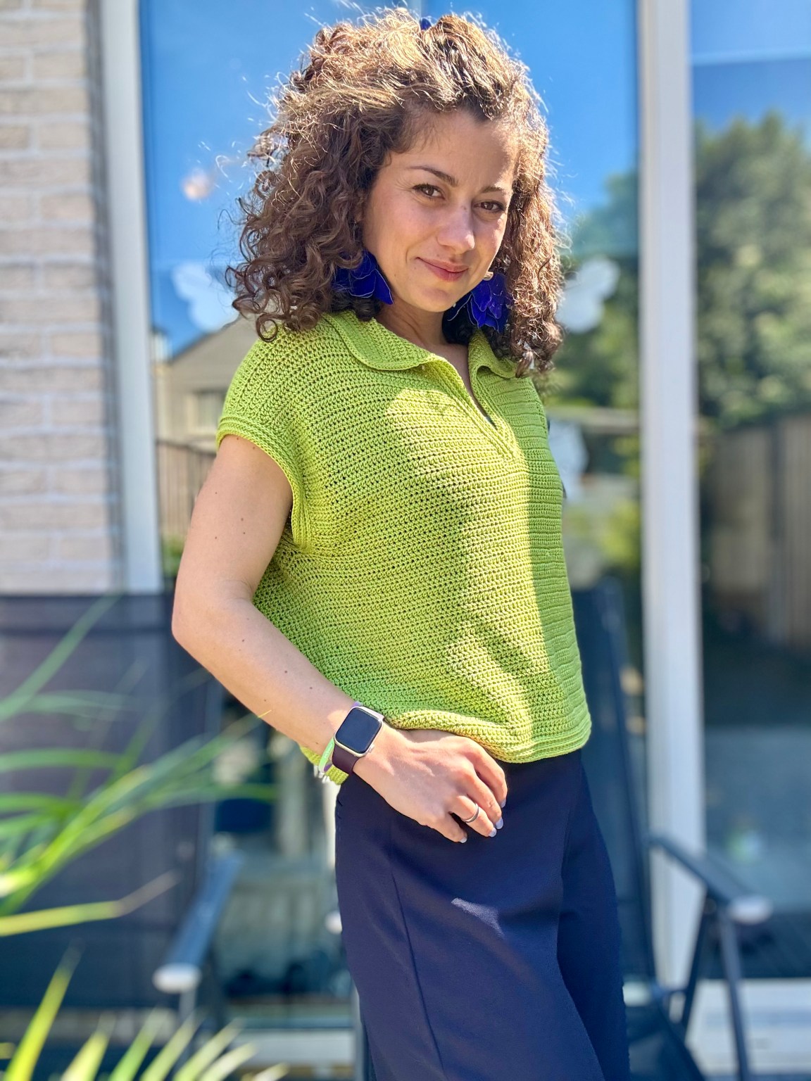 Crochet Polo T-Shirt Pattern (XS–5XL) – Modern, Lightweight, and Easy ...